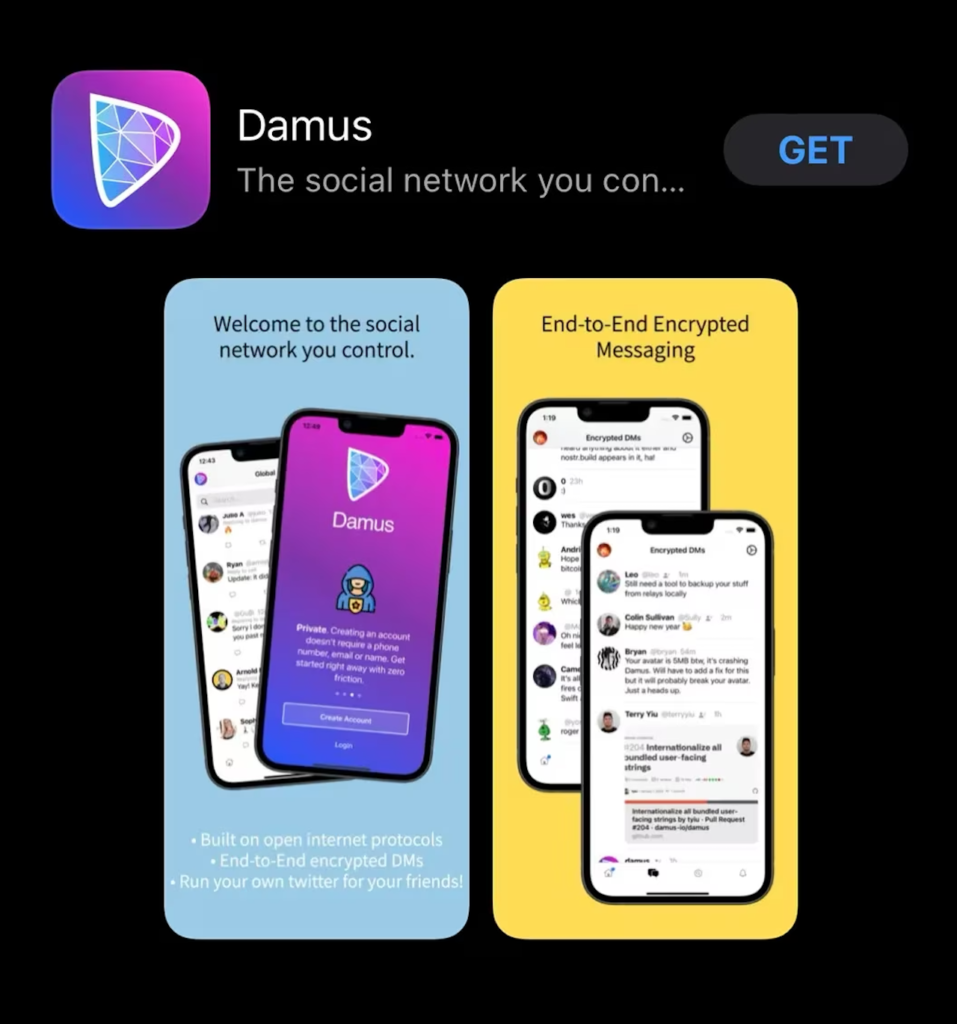 ドーシー氏が支援する分散型SNS「Damus」、中国のApp Storeから早くも削除 - HUBSTAR